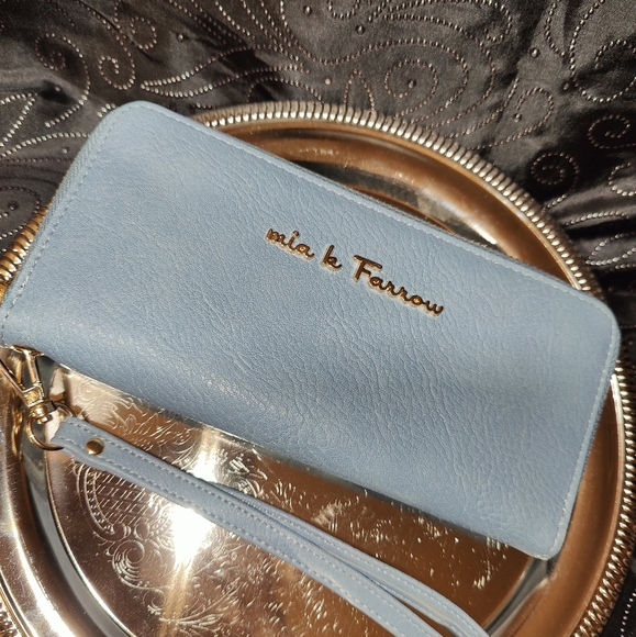 Mia K Farrow | Bags | Mia Farrow Zip Around Wallet | Poshmark